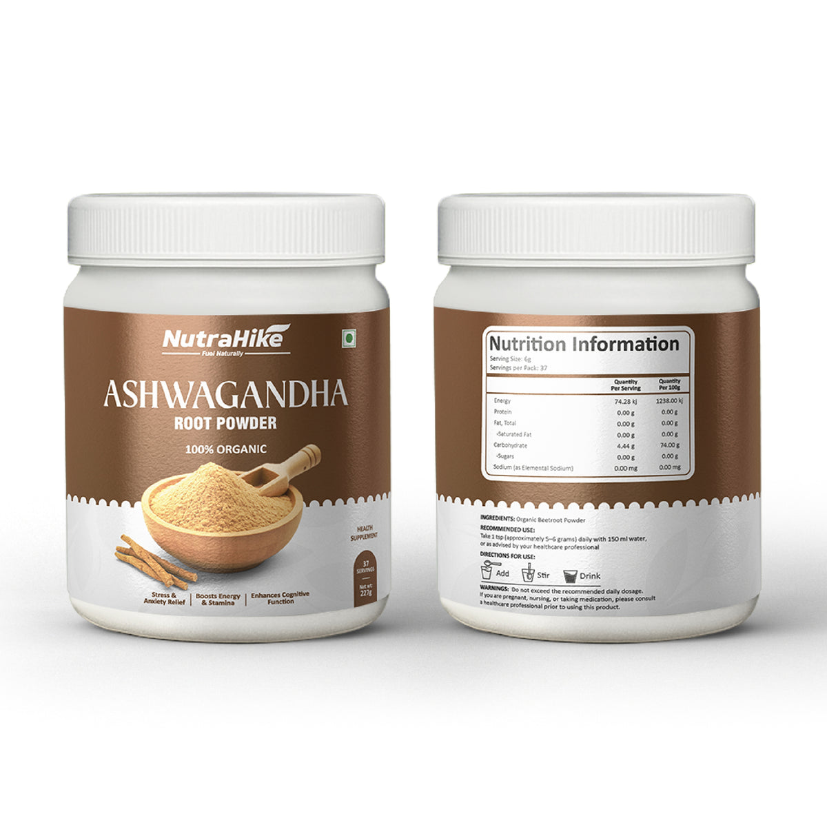 Ashwagandha Root Powder | Natural Stress & Energy Support