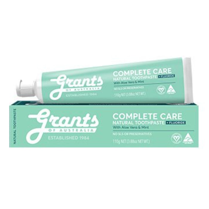 Grants Complete Care Toothpaste W/Fluoride110g — Go Vita Burwood
