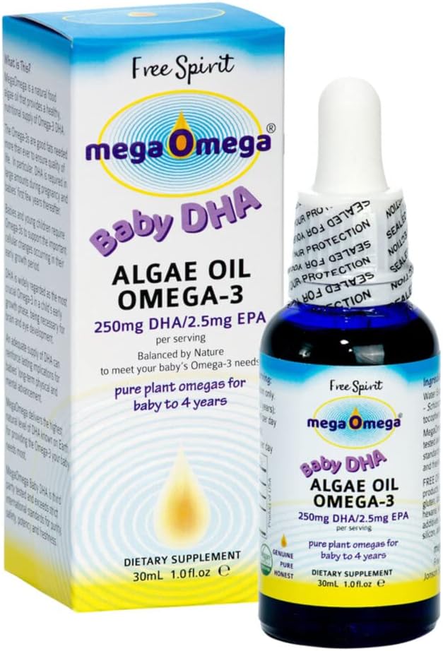 MegaOmega Algae Oil Baby DHA 30ml — Go Vita Burwood