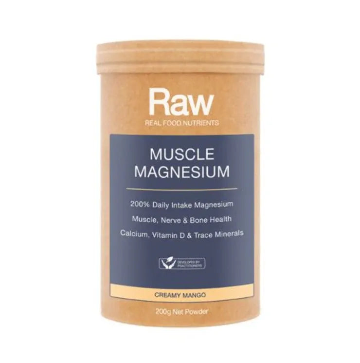 AMA Raw Muscle Magnesium Mango 200g — Go Vita Burwood