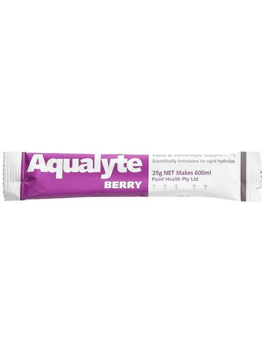 Aqualyte Fluid & Electrolyte Supplement 25g Berry — Go Vita Burwood