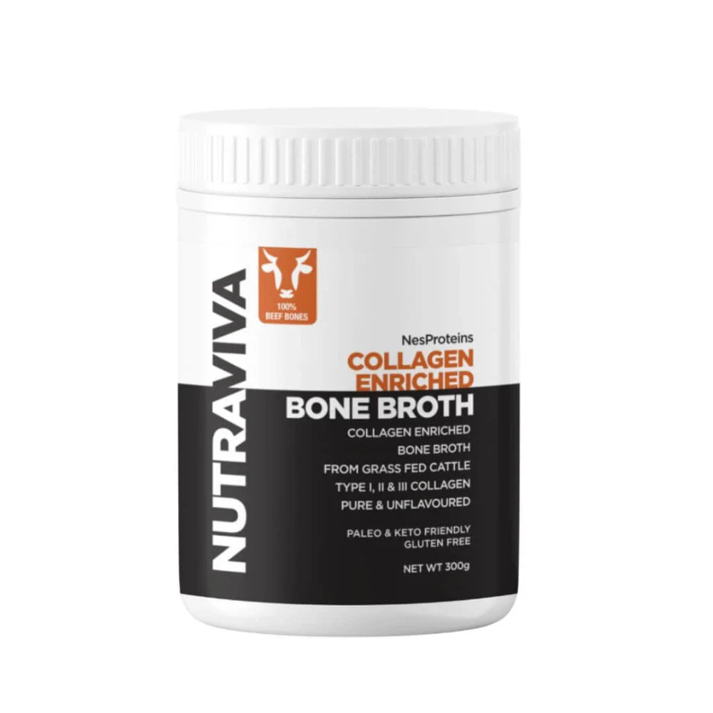 Nutraviva Collagen Enriched Bone Broth 300g — Go Vita Burwood