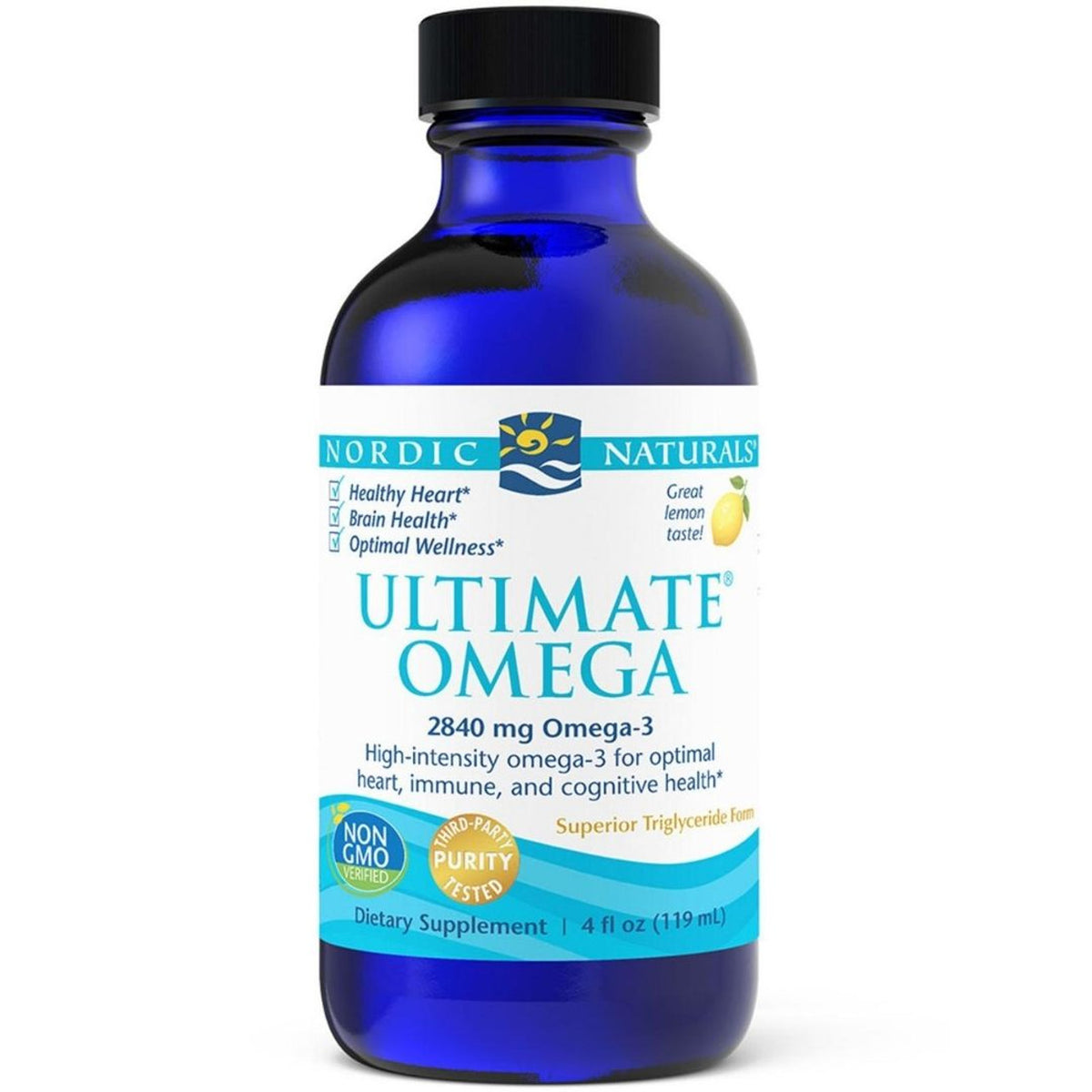 Nordic Naturals Ultimate Omega Liquid 4oz — Go Vita Burwood