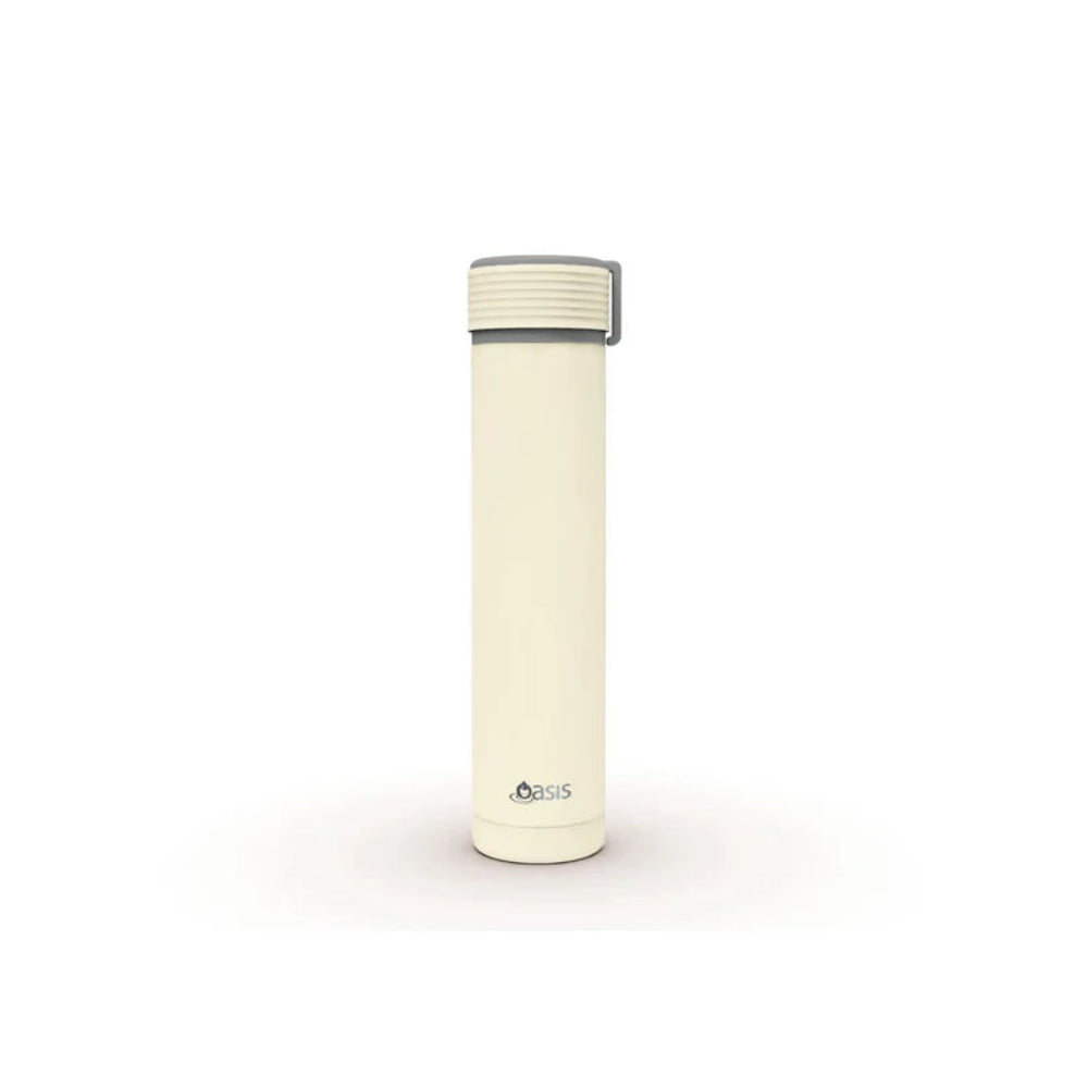Oasis Skinny Mini S/S Double Wall Ins. Drink Bottle 250ml Alabaster ...