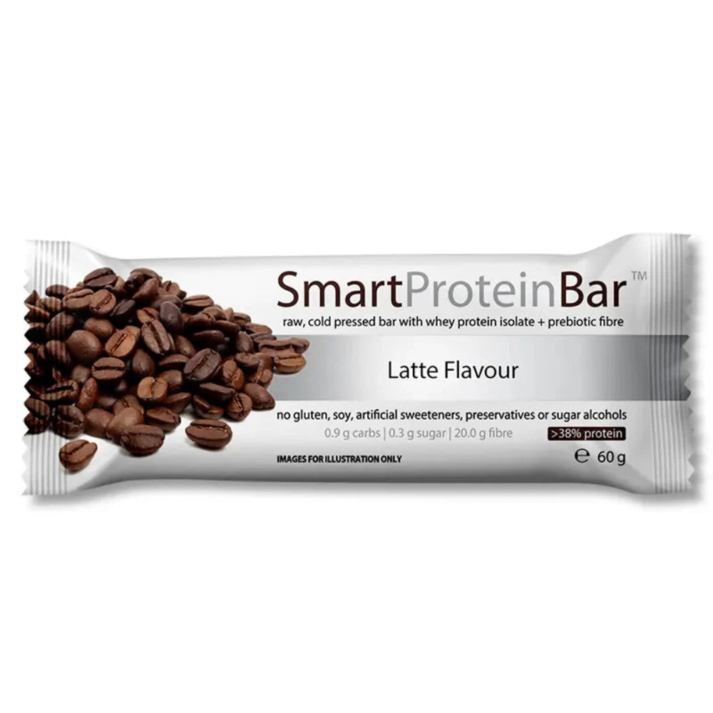 Smart Protein Bar Latte Flavour 60g — Go Vita Burwood