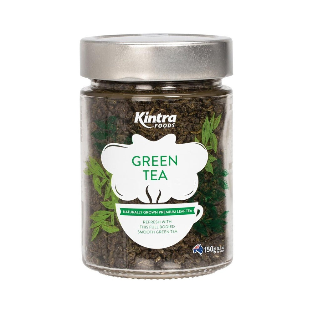 KINTRA FOODS Loose Leaf Green Tea 150g - Go Vita Burwood