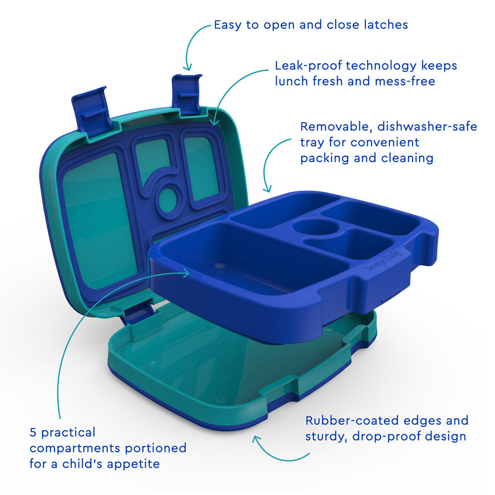 Bentgo Kids Bento Lunchbox (Sharks) — Go Vita Burwood