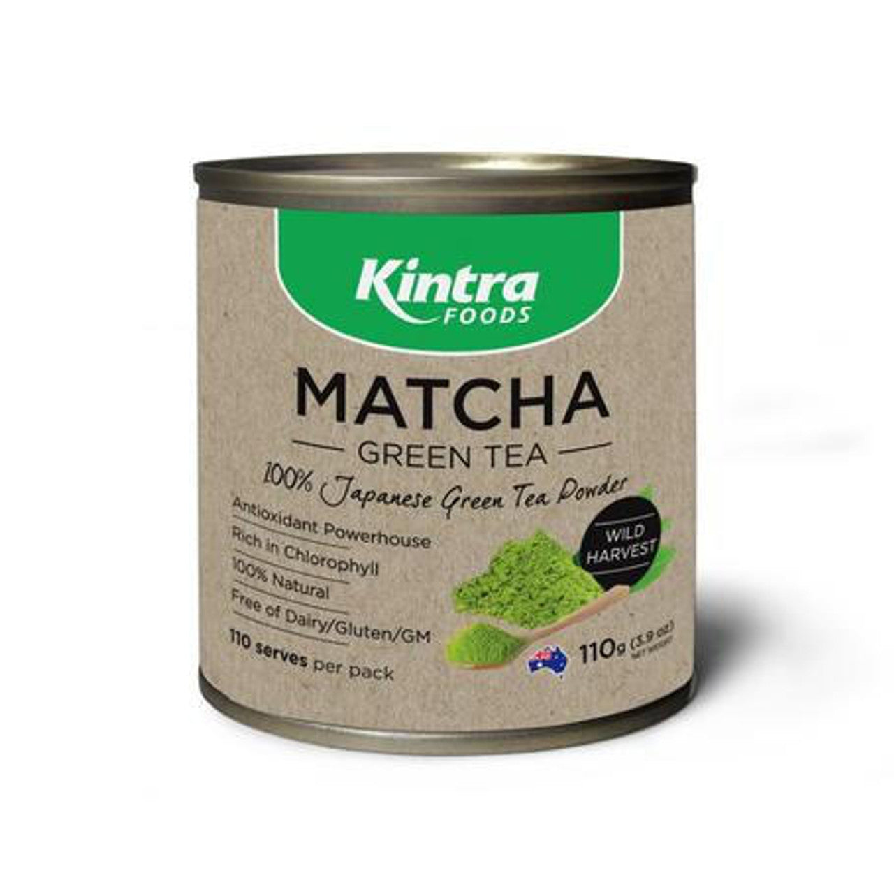 KINTRA FOODS Matcha 100% Japan Green Tea - Go Vita Burwood