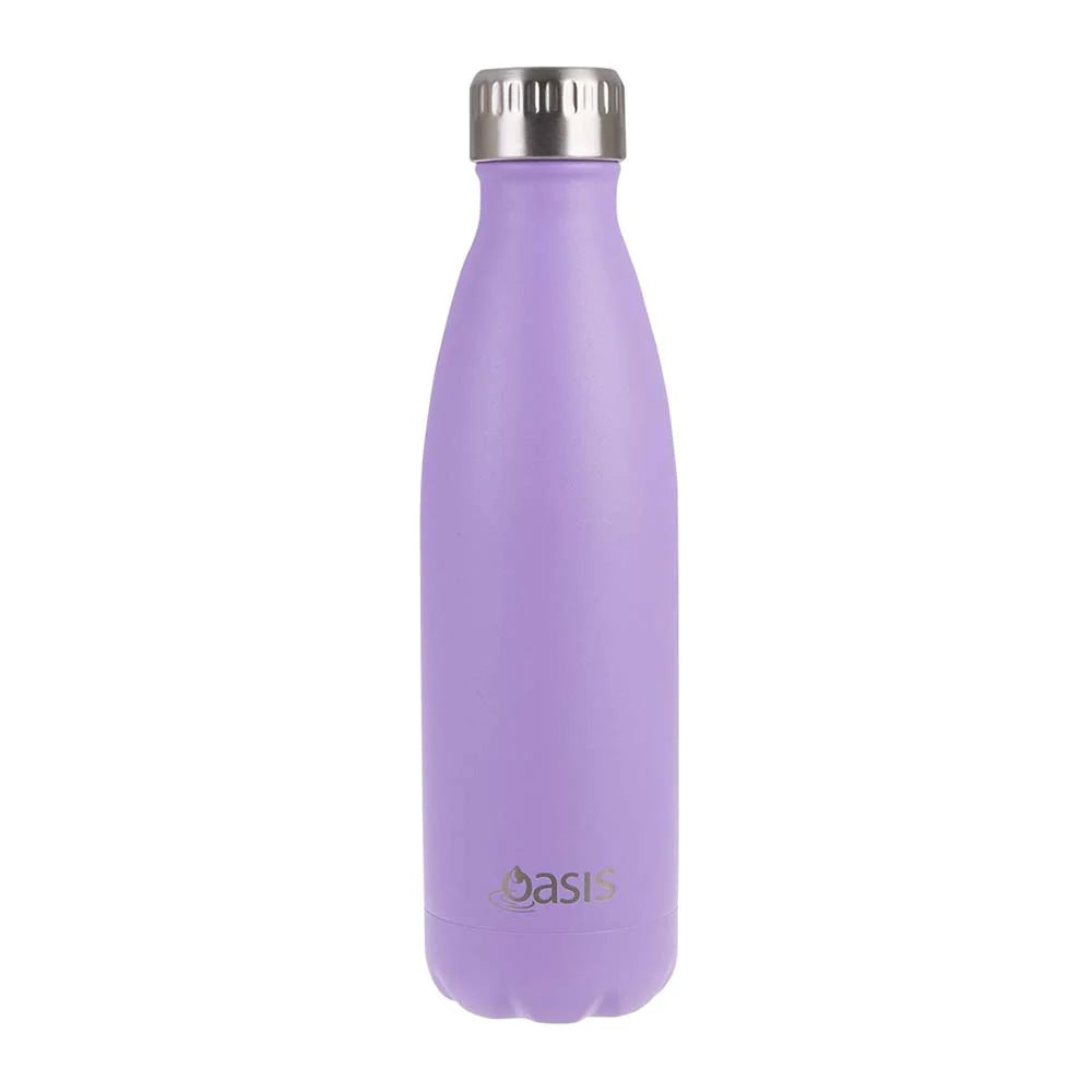 Oasis Drink Bottle 500ml Matte Lavender — Go Vita Burwood