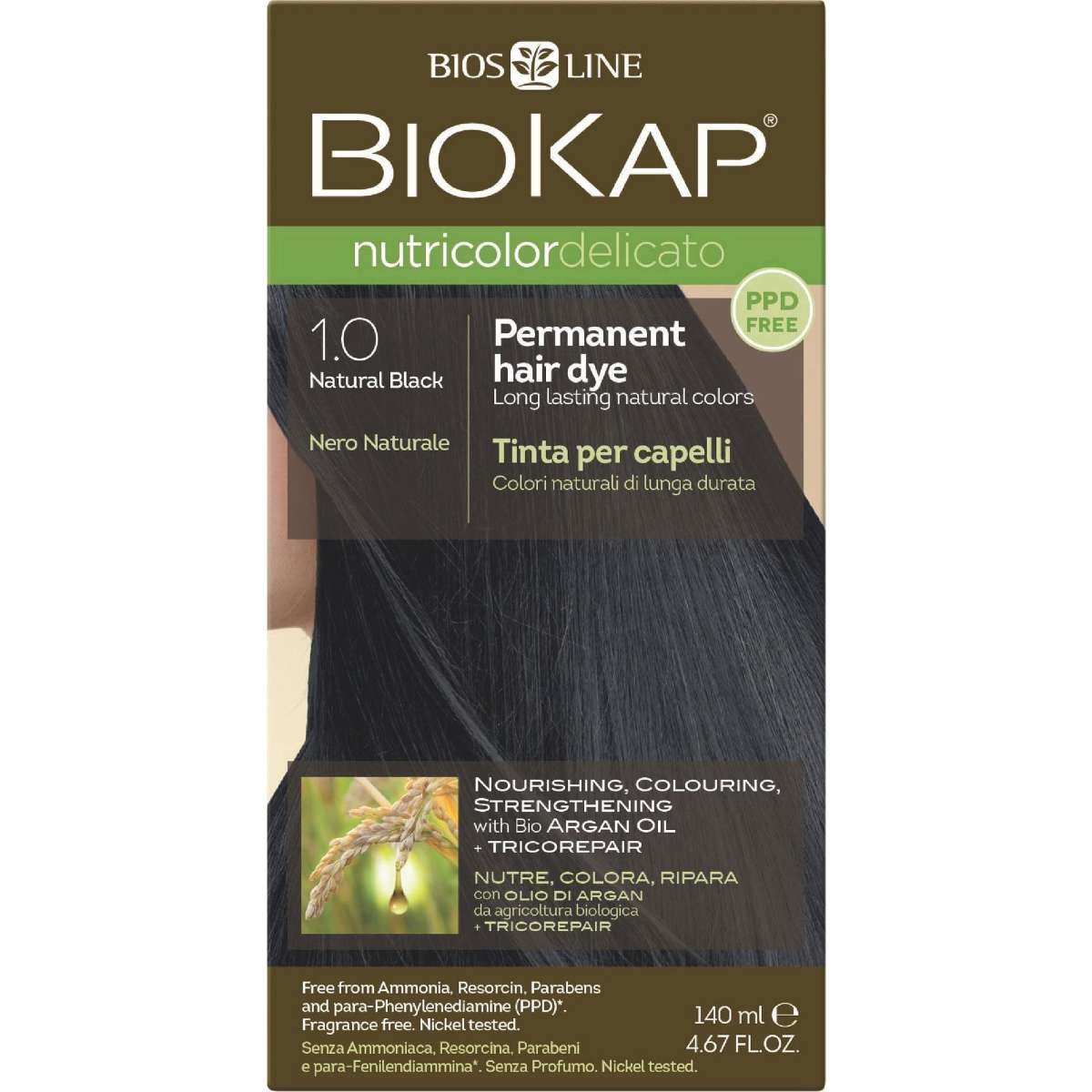 BIOKAP 1.0 Natural Black 140ml - Go Vita Burwood